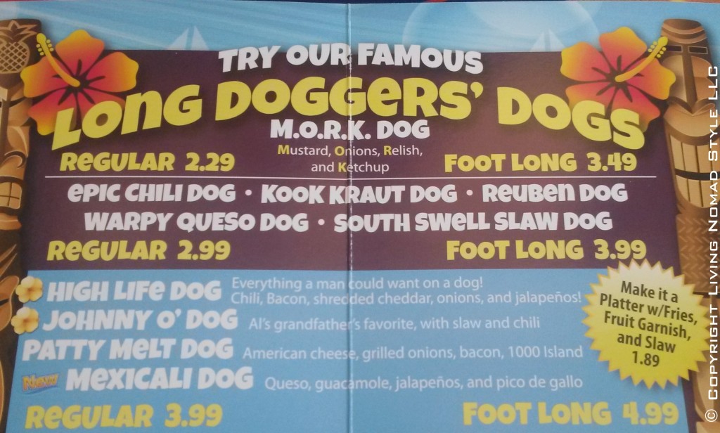 Long Doggers Grill and Brew - Living Nomad Style