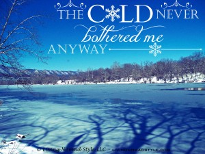 The Cold Never Bothered Me Anyway - Living Nomad Style