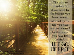 Let Go Be Free - Living Nomad Style